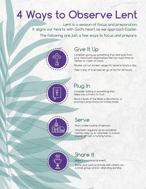 4 Ways to Observe Lent - UnionAvenue UMC